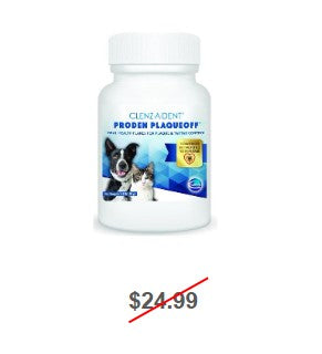 Clenz-a-dent ProDen PlaqueOff Oral Health Flakes, 40gm – CostPlus Pet Meds